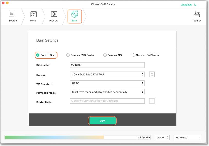 How to Burn WMV to DVD
