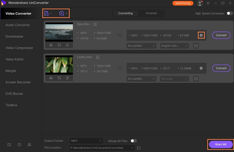 Congratulations! Installation of UniConverter Successful!!